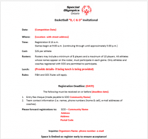 Sample Invite | Resource Library