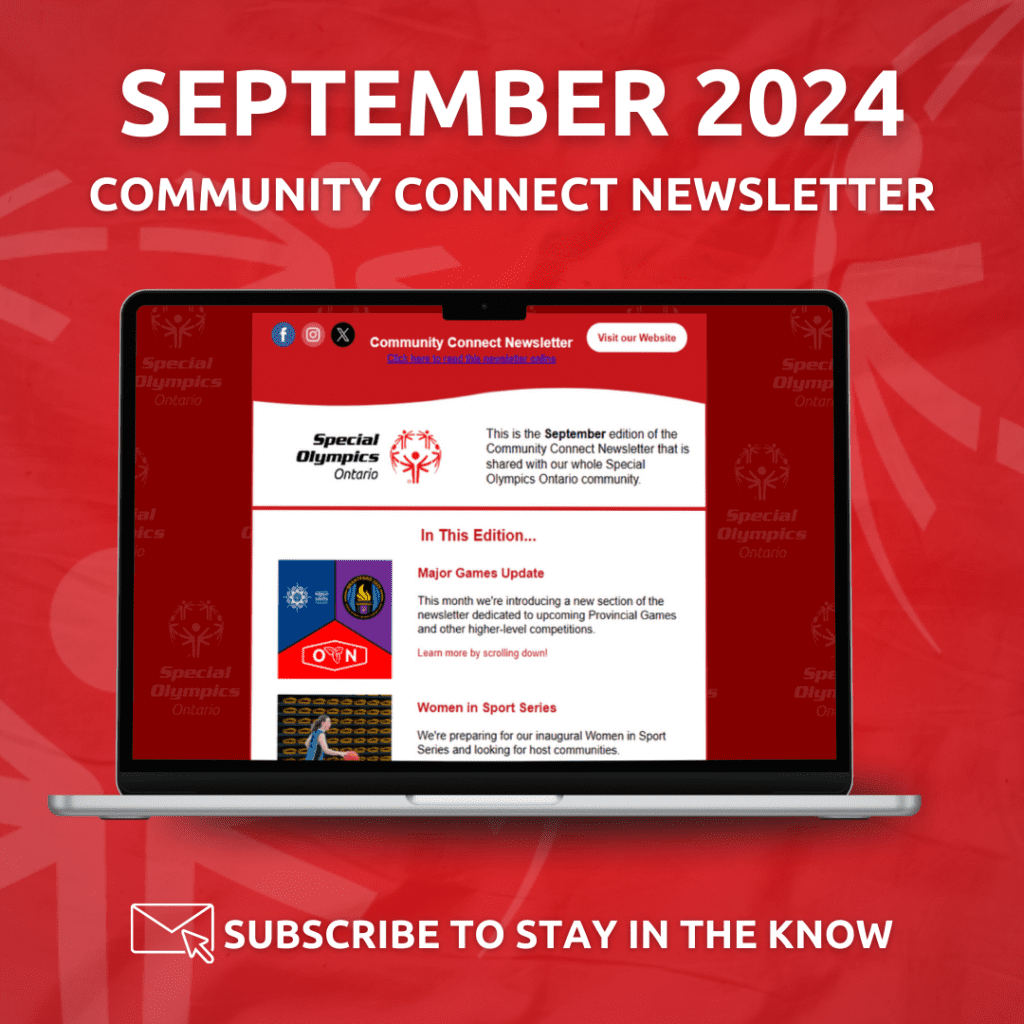 Community Newsletter – September 2024 | Special Olympics Ontario